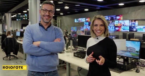 Pedro Benevides e Sandra Felgueiras são a nova dupla -Holofote