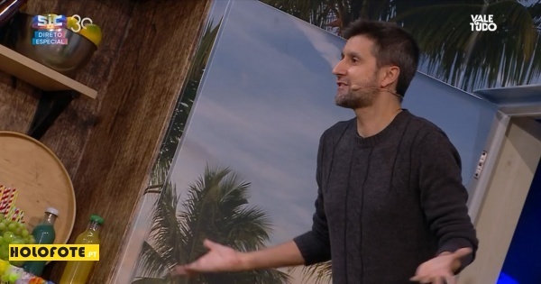 Daniel Oliveira cumpre desafio e foi Cenário Inclinado do “Vale Tudo”