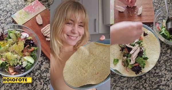 Holofote | E sai um "Wrap saudável" à Marta Ferreira. Veja o vídeo!