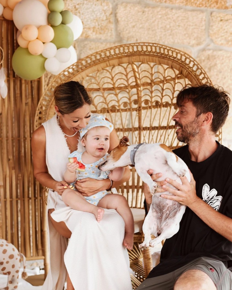 Marta Melro comemora o 1º aniversário da filha: "A família é eterna"