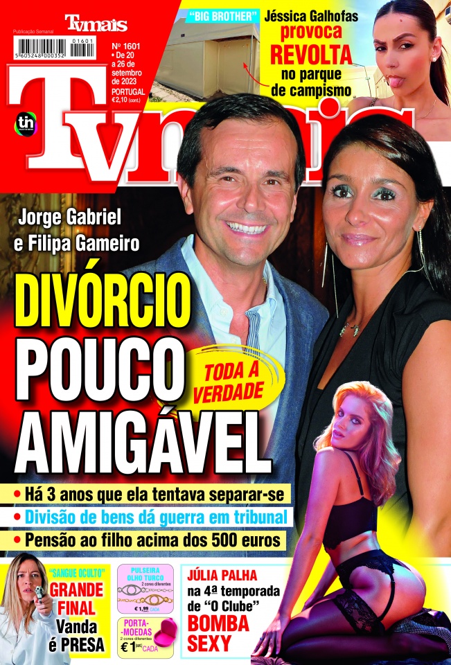 Jorge Gabriel e Filipa Gameiro - Divórcio pouco amigável