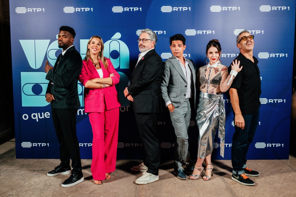 Ana Garcia Martins e Pedro Alves na nova temporada de "Taskmaster"