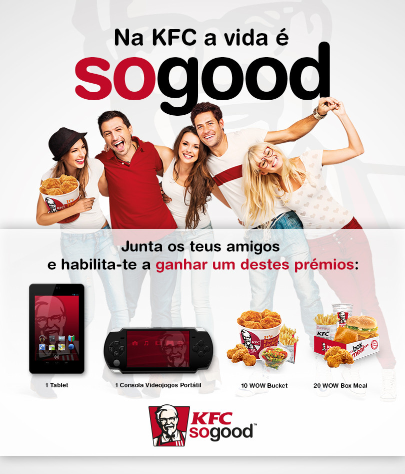 Activa | KFC tem prémios para os fãs