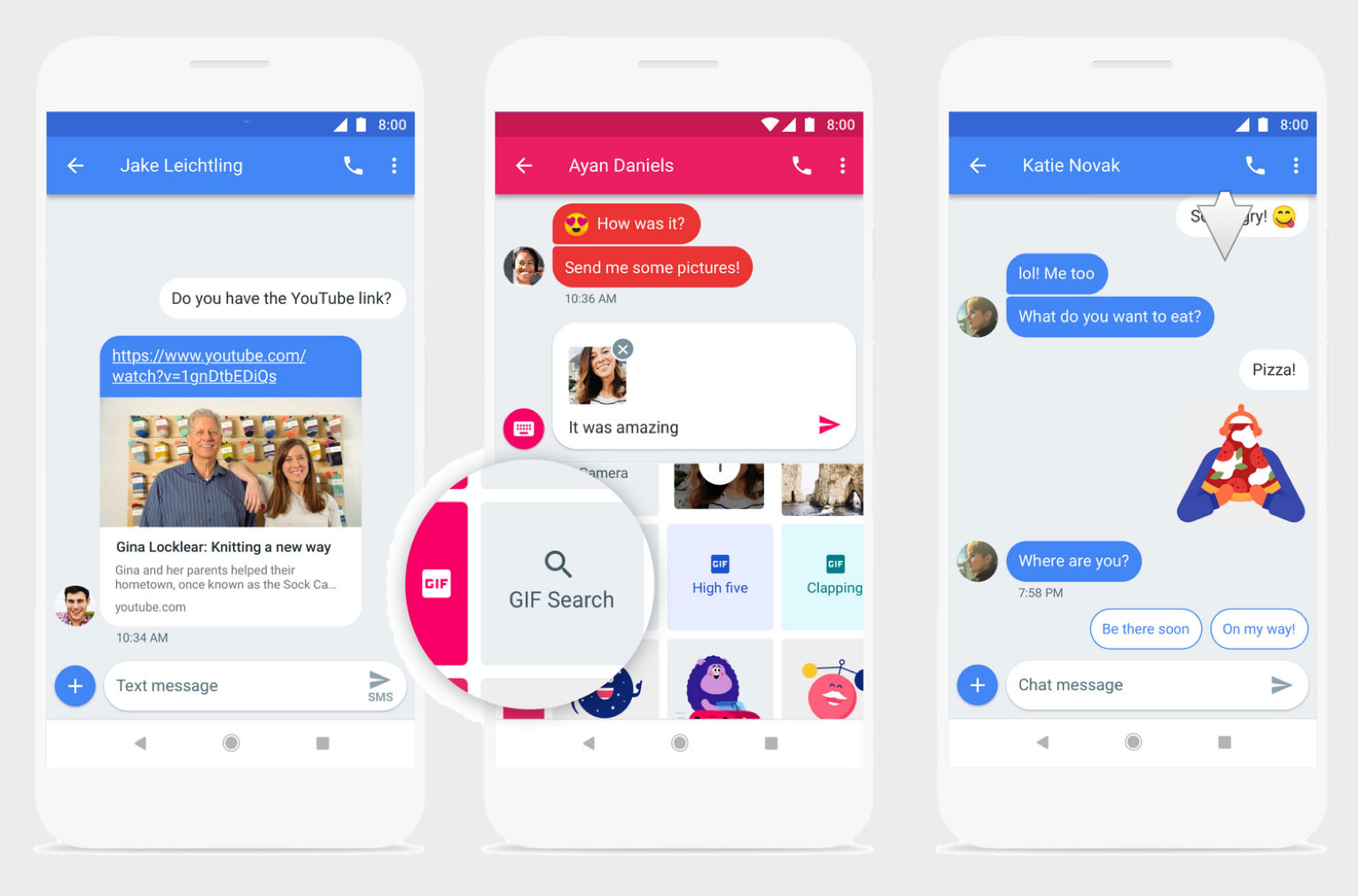 Visão | Android Messages vai chegar aos browsers