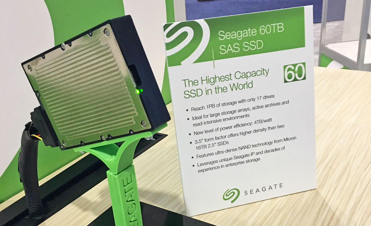 Visão | Seagate apresenta SSD de… 60 TB