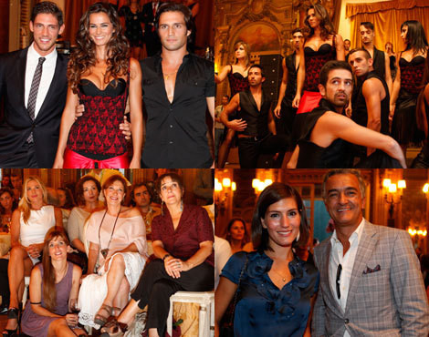 Caras | Elenco de 'Rosa Fogo' reúne-se para a apresentação da novela